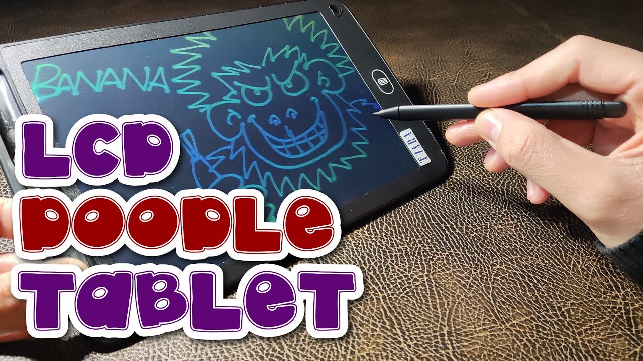LCD Doodle Tablet | Tvara LCD Doodle Tablet - YouTube