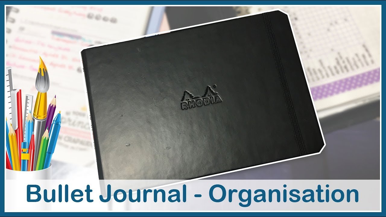 [Organisation] Nouveau Bullet Journal horizontal ! 📓 😍 - YouTube