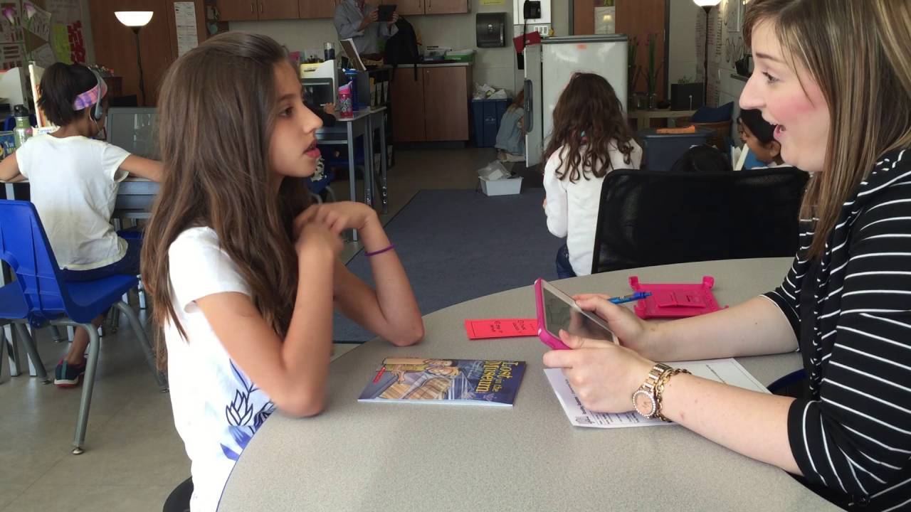 Student-Teacher Reading Interview Conference (Primary Language) - YouTube