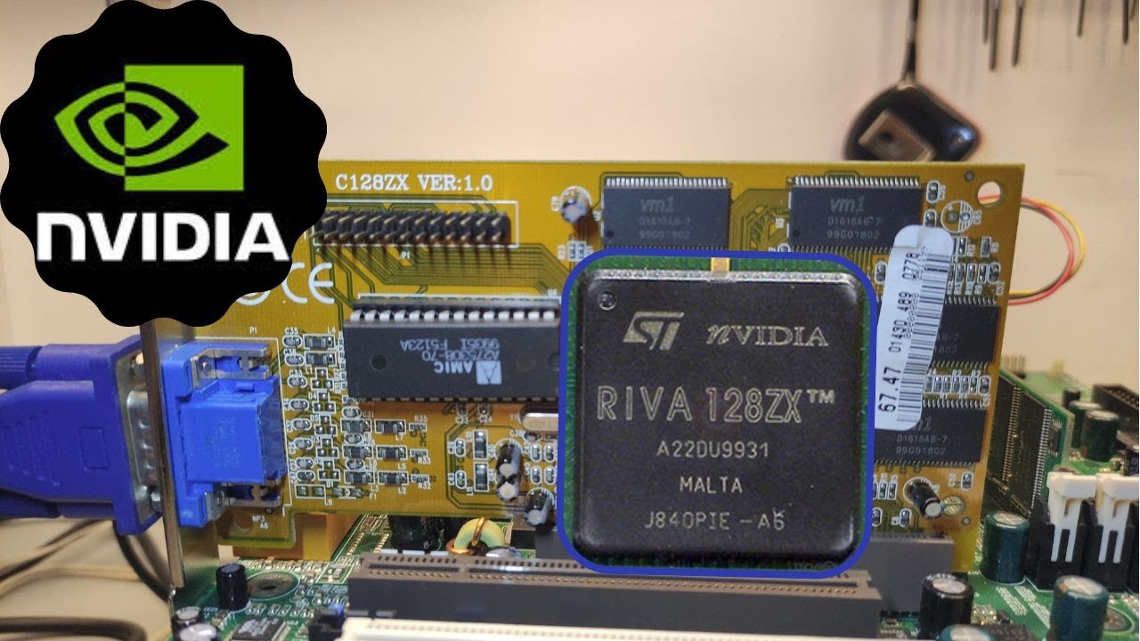 nVidia Riva128ZX - Benchmarks and Gaming in 1998 - YouTube
