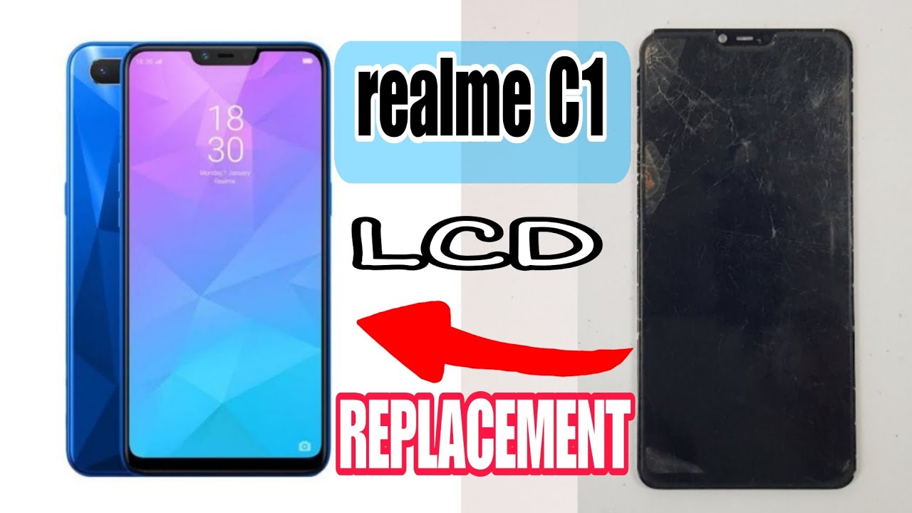 realme c1 Lcd Replacement - YouTube