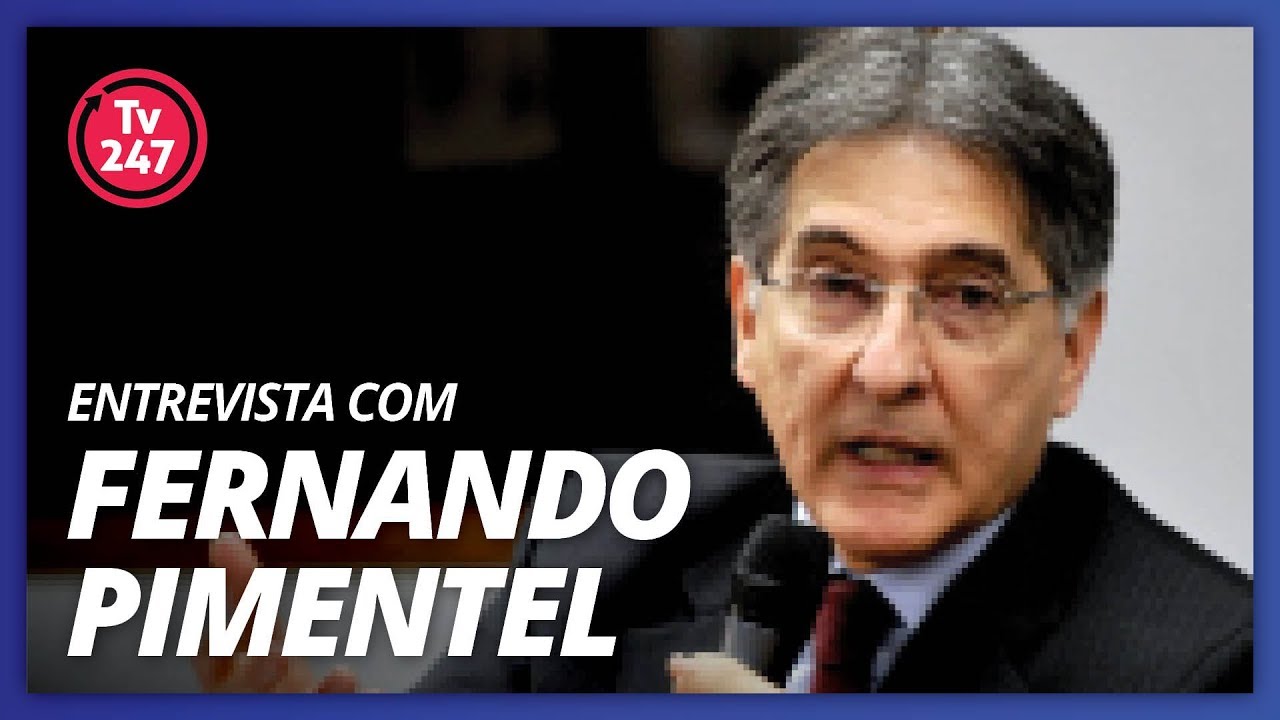 TV 247 ENTREVISTA FERNANDO PIMENTEL(20/3/18) - Governador de Minas ...