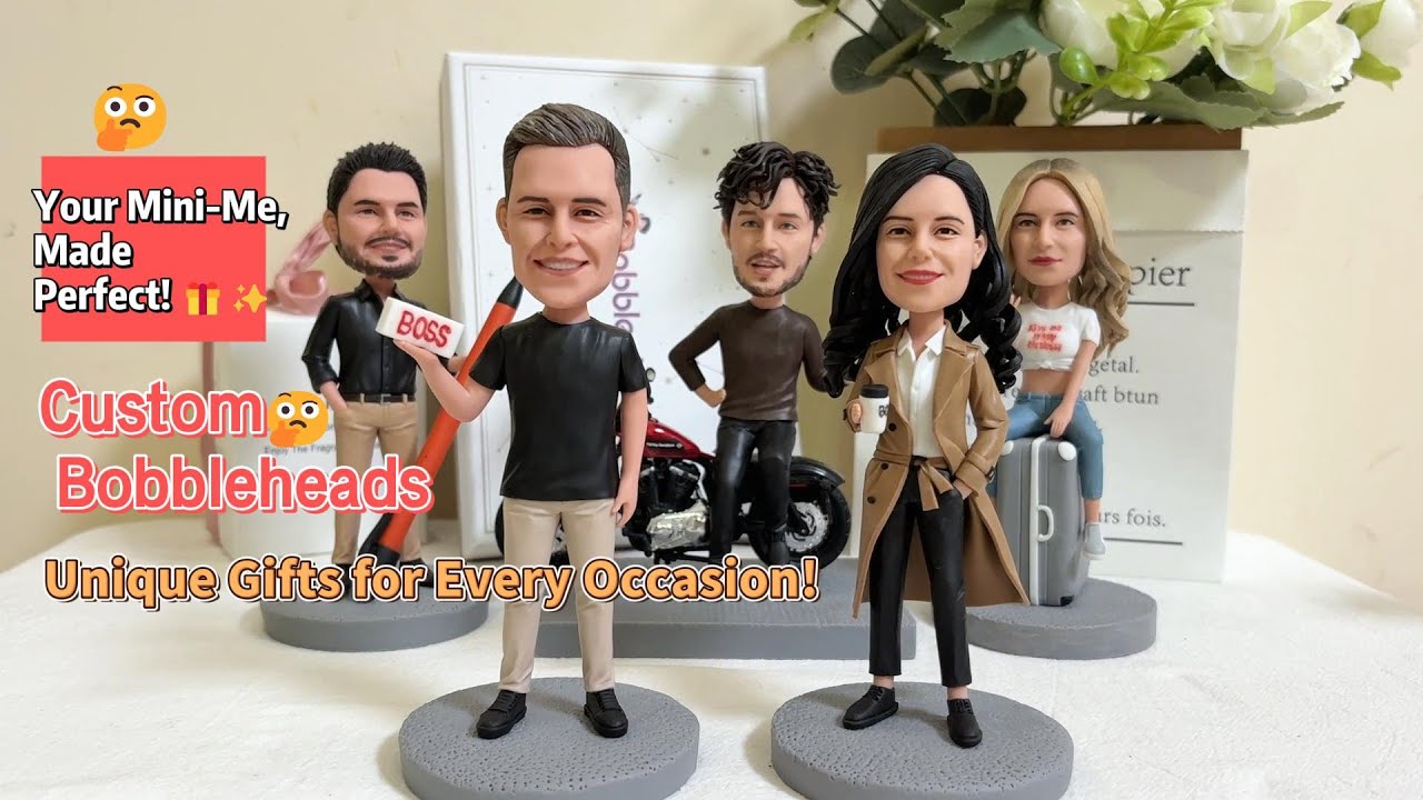 Your Mini Me, Made Perfect! 🎁 Custom Bobbleheads – Unique Gifts for ...