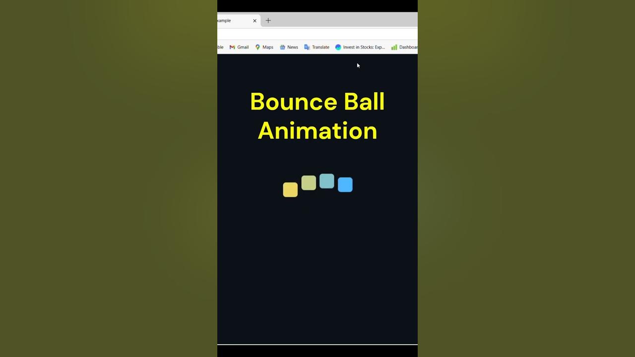 CSS Magic: Eye-Catching Box Bounce Animation #shorts #CSSAnimation #HTMLAndCSS # ...