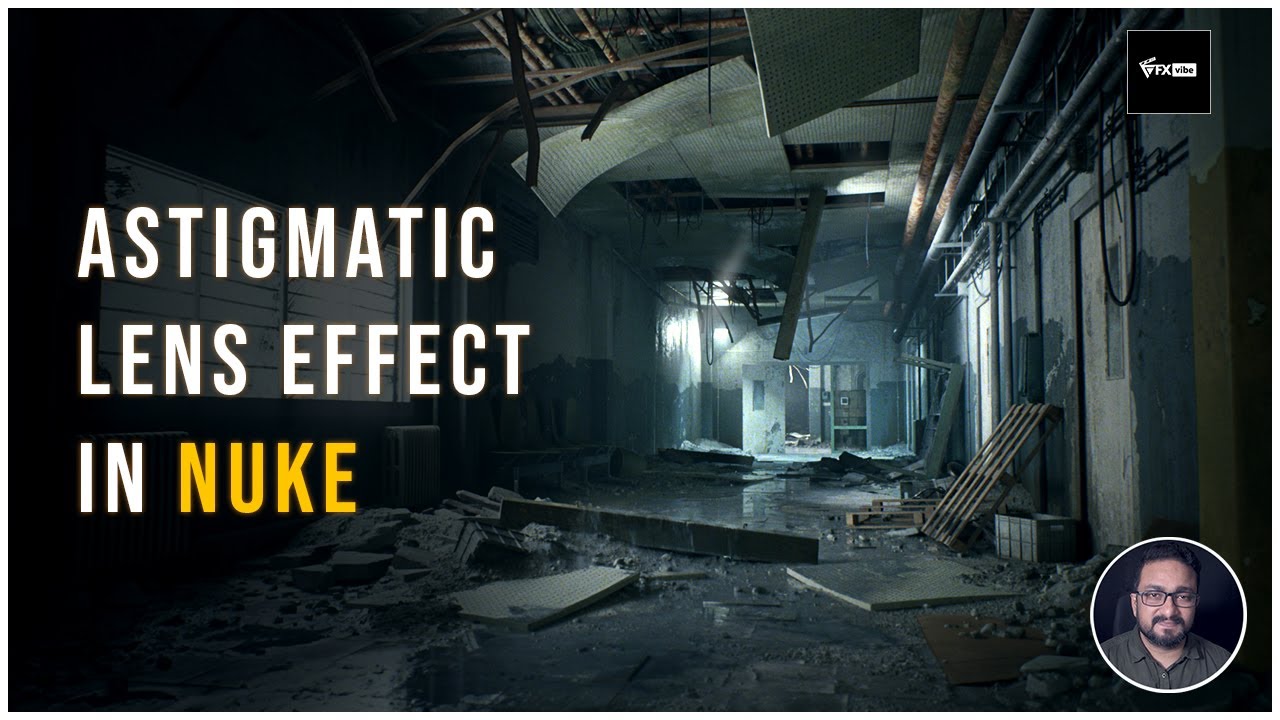 ASTIGMATIC LENS EFFECT IN NUKE | REALISTIC LENS IMPERFECTION TUTORIAL ...
