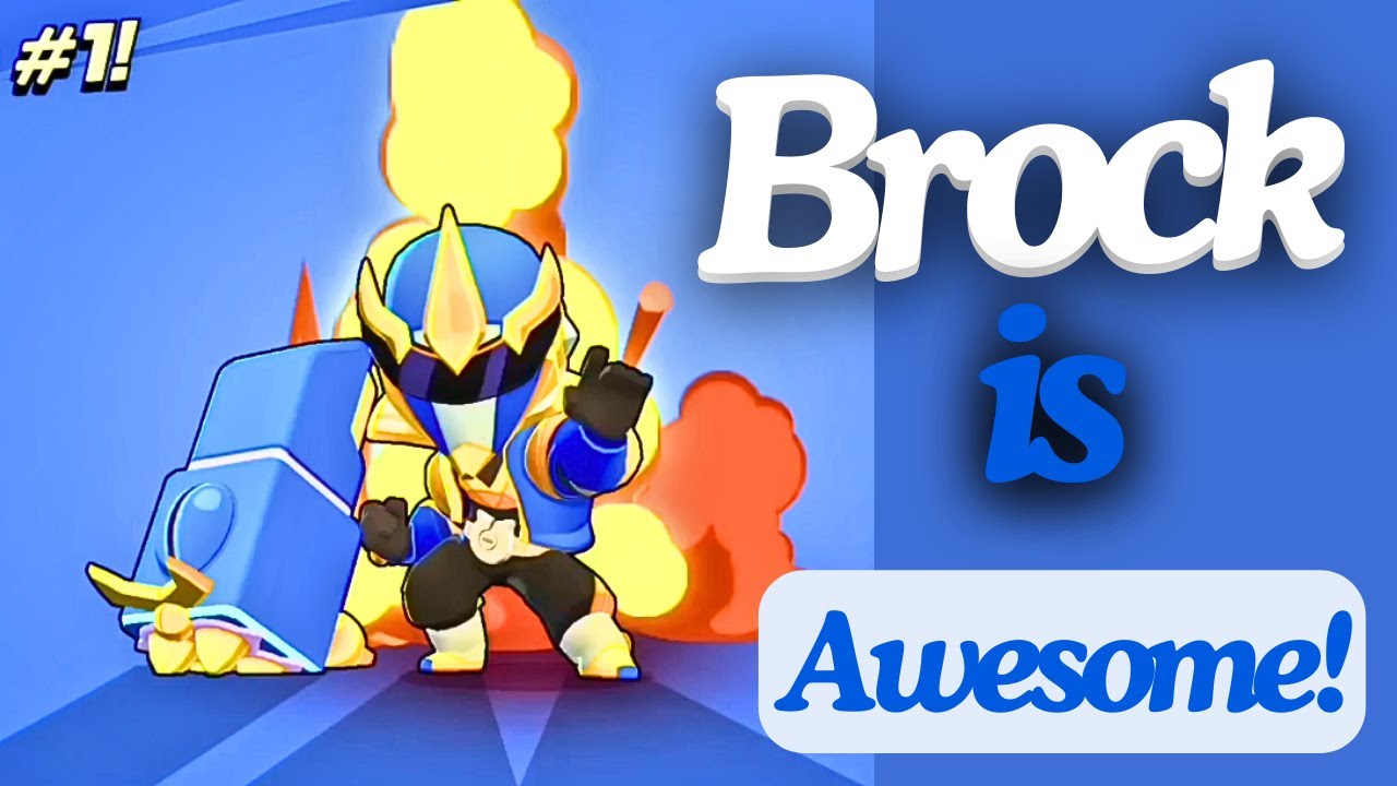 Brock Double Rocket Is Awesome - Brawl Stars - YouTube
