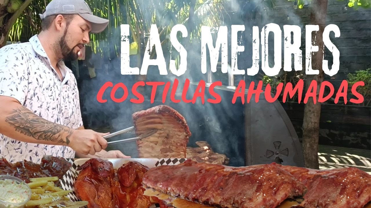 LAS MEJORES COSTILLAS AHUMADAS DE EL SALVADOR 🇸🇻🔥 ESTAN EN SAN VICENTE🌄 ...