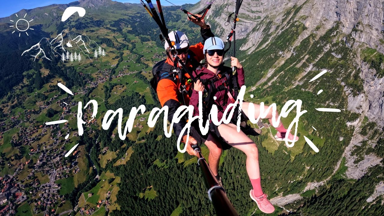 PARAGLIDING in Grindelwald (Bernese Oberland) - YouTube