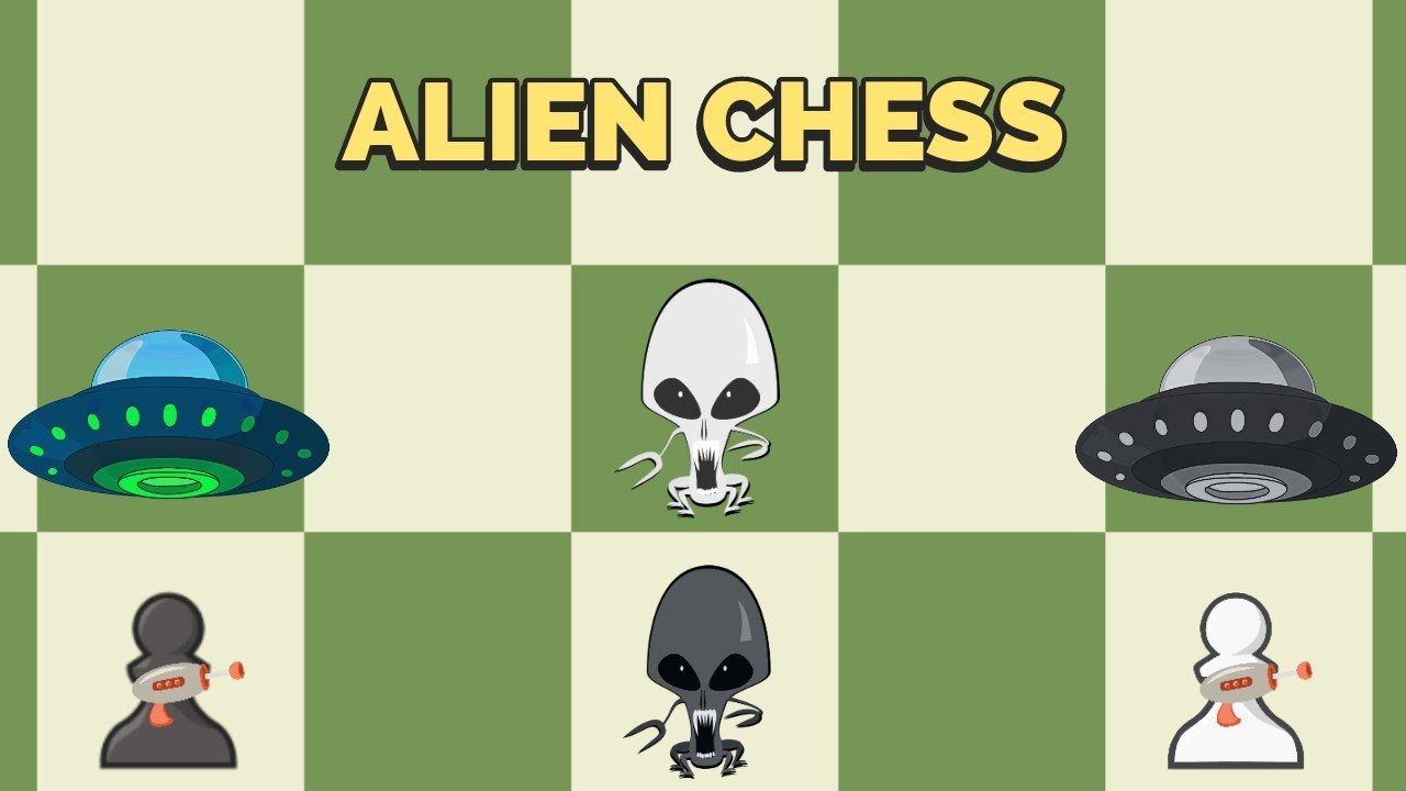 Chess but Aliens Abduct Chess Pieces - YouTube