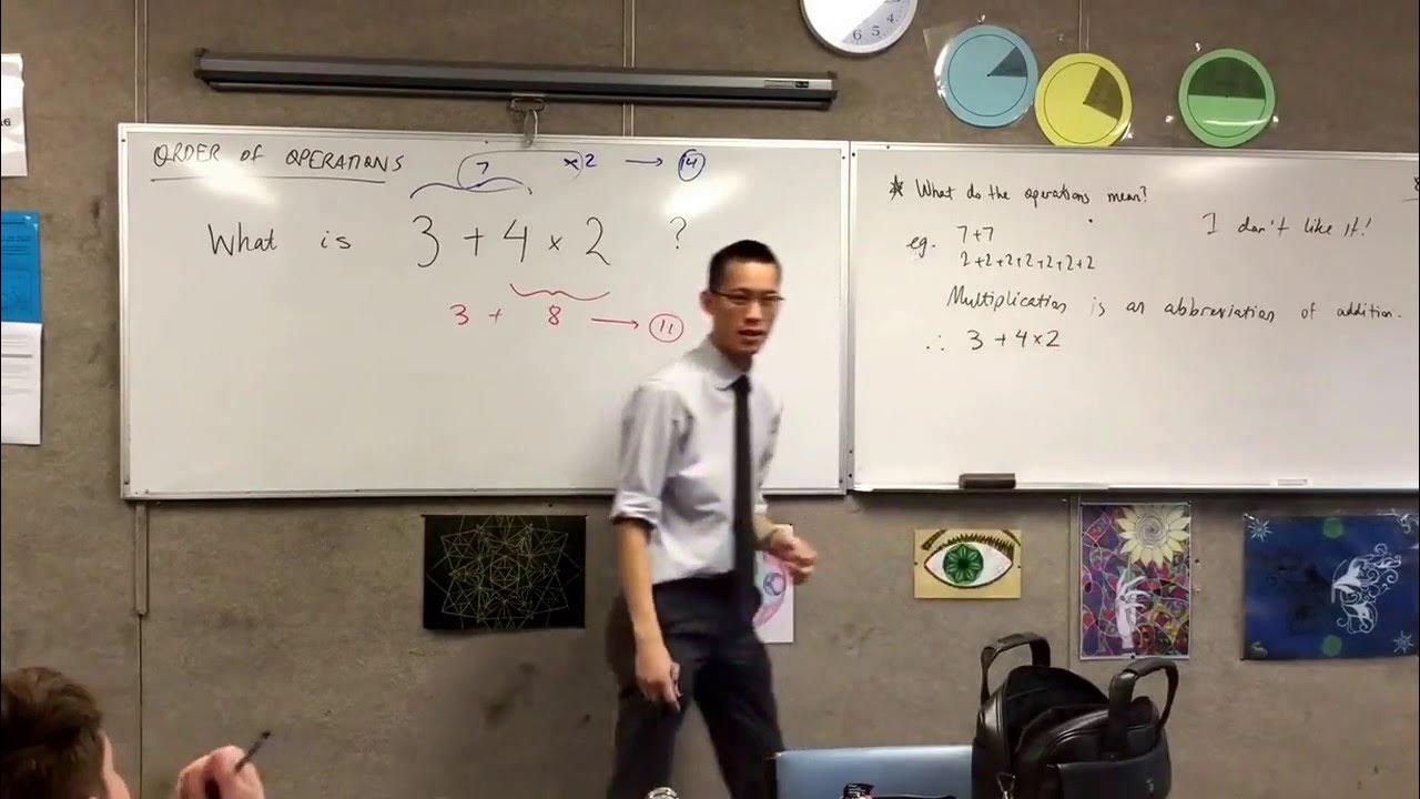 Introduction to the Order of Operations (What comes first?) - YouTube