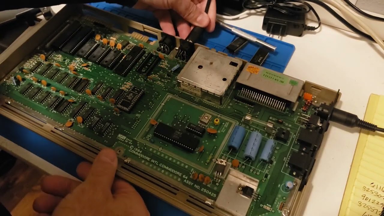 Commodore 64 Black Screen Strange Colors - How The SID Causes Black ...