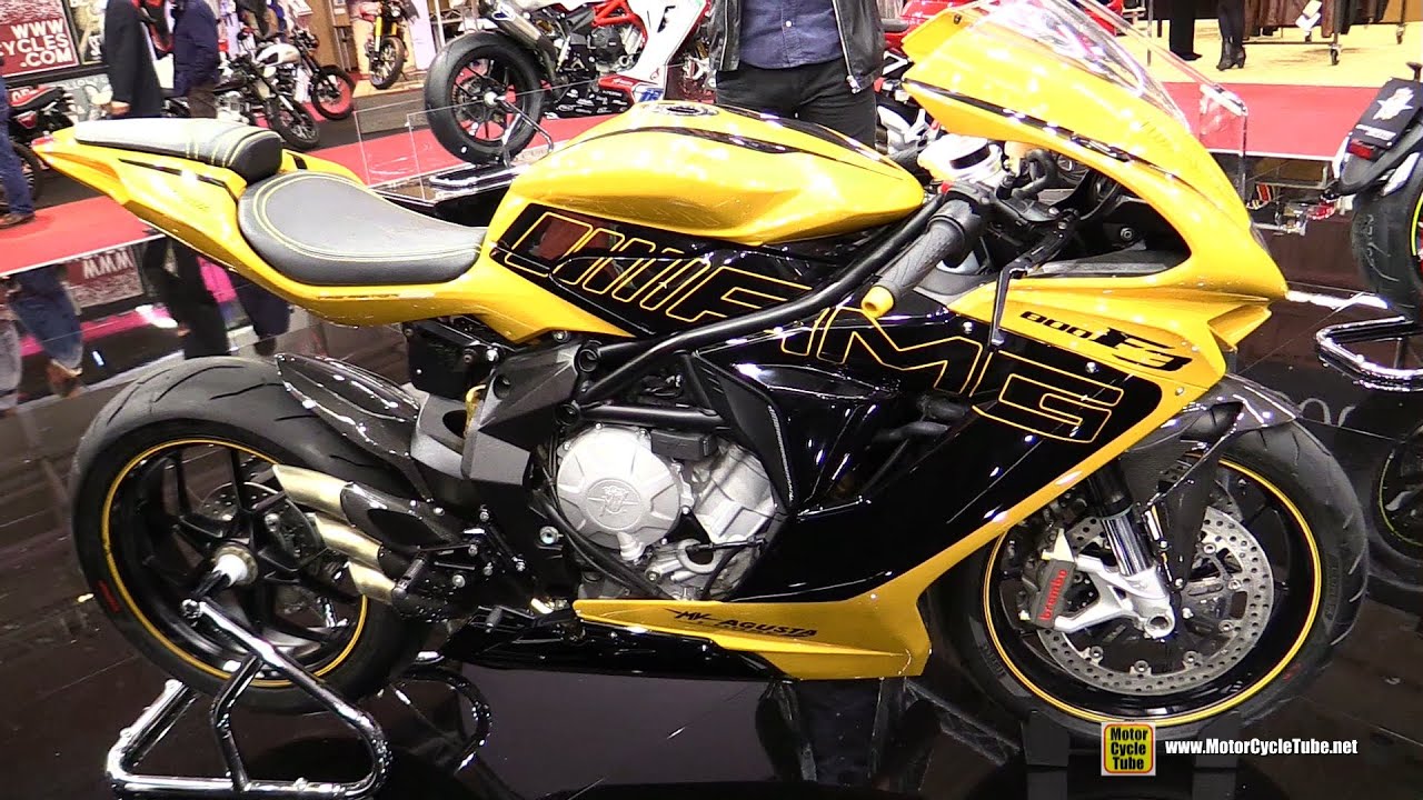 2016 MV Agusta F3 800 AMG - Walkaround - 2015 Salon de la Moto Paris ...