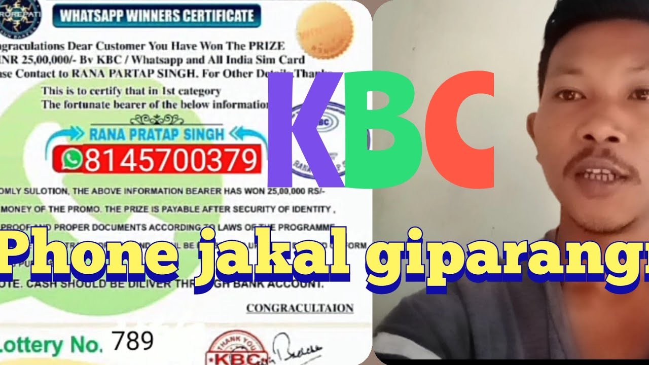 mobile phone jakalgiparangna|| KBC ni gimin - YouTube