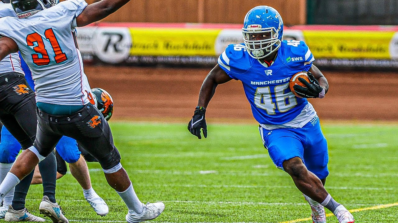 PLAYING WITH THE CHAMPIONS: Manchester Titans Debut - YouTube