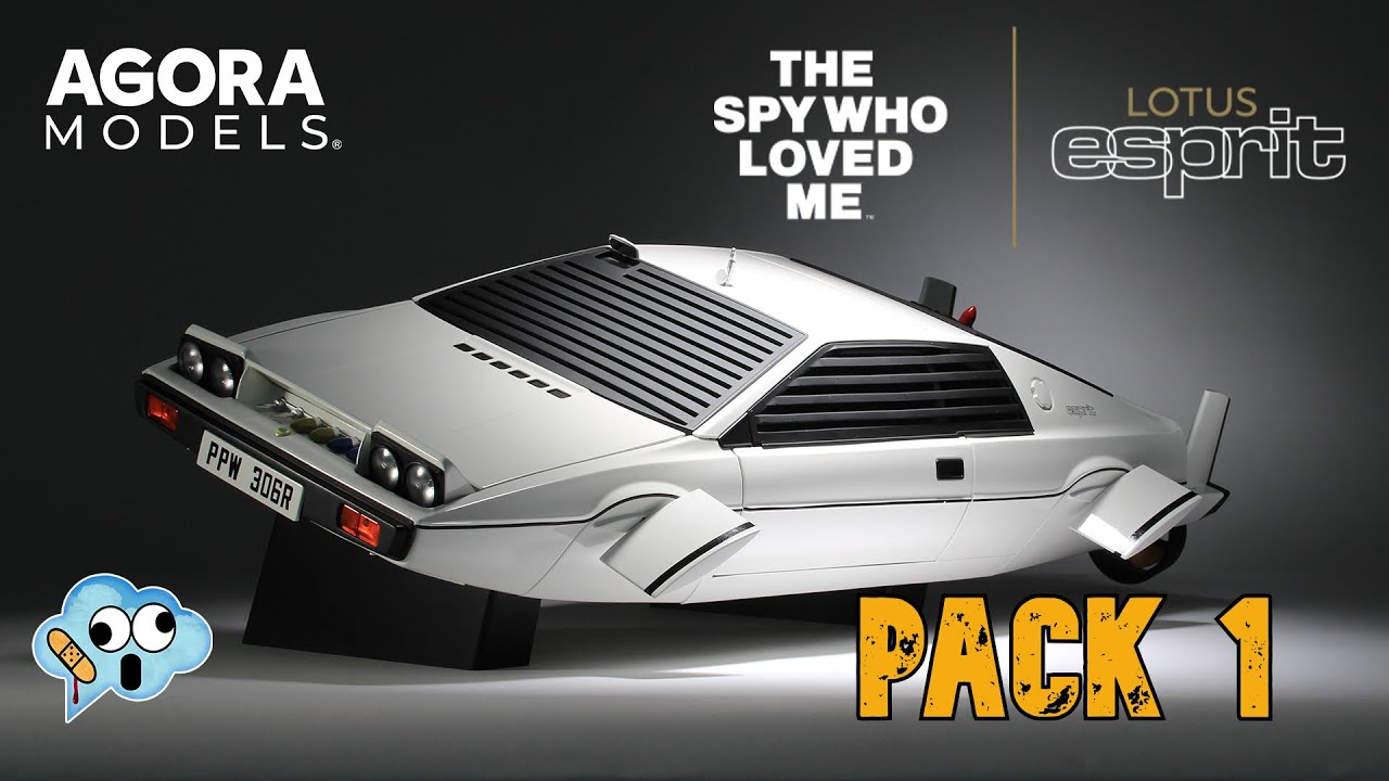 Agora Models James Bond 007 Lotus Submarine "Wet Nellie" build Pack 1 ...