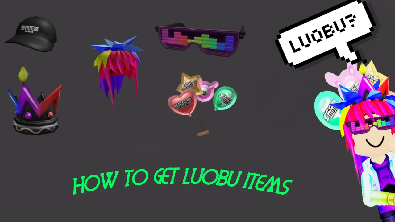 HOW TO GET ALL 5 FREE LUOBU ITEMS! ⚡ - YouTube