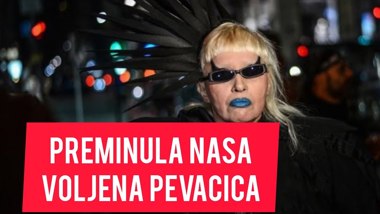 Umrla nasa pevacica Sladjana Milosevic! Svi van sebe! - YouTube