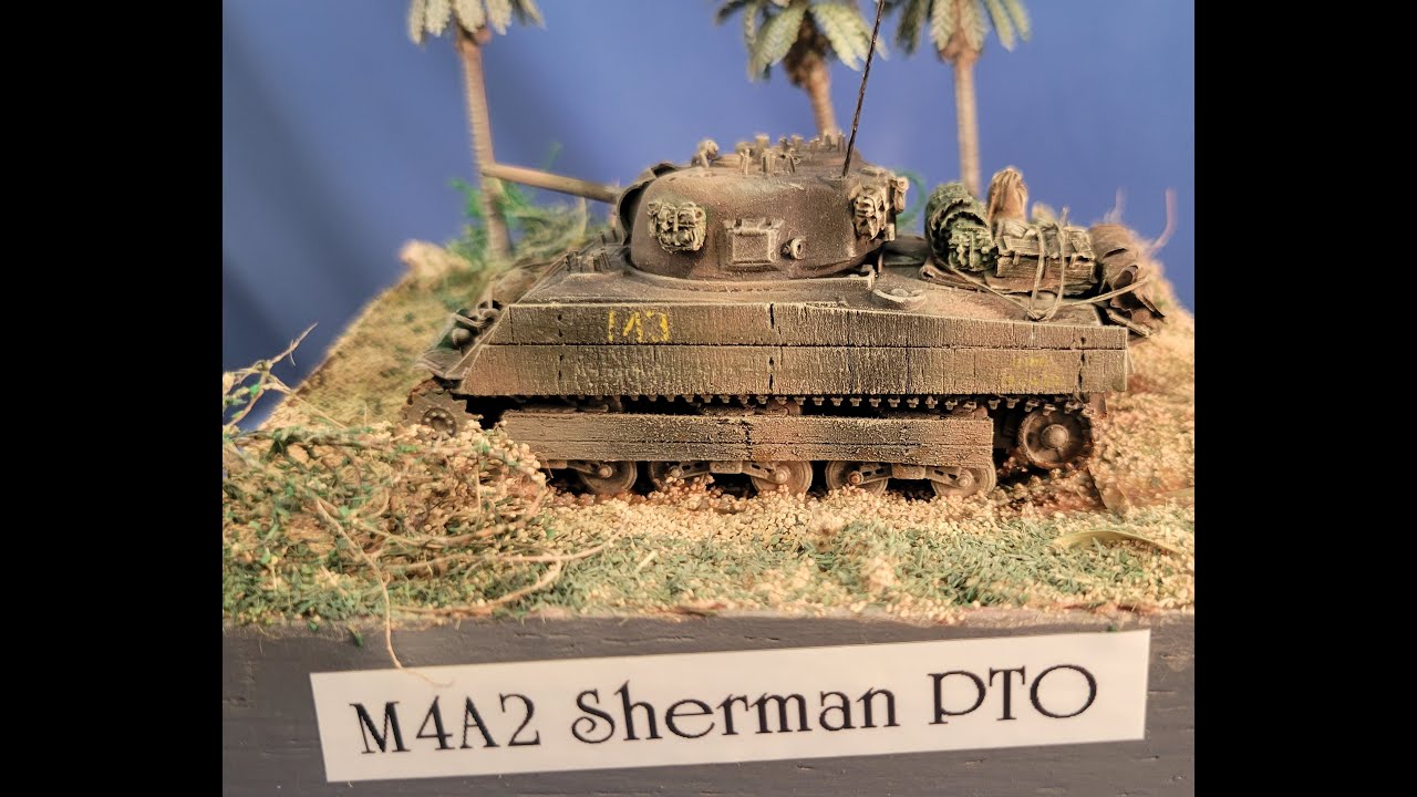 M4A2 Sherman PTO (Pacific Theatre of Operations) - YouTube