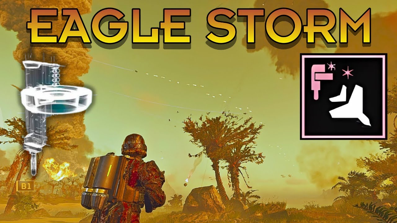Helldivers 2 - struggling to find an eagle in the new DSS Eagle Storm - YouTube