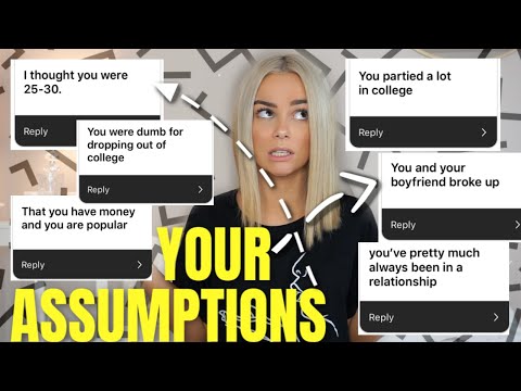 ANSWERING YOUR ASSUMPTIONS ABOUT ME || EJB