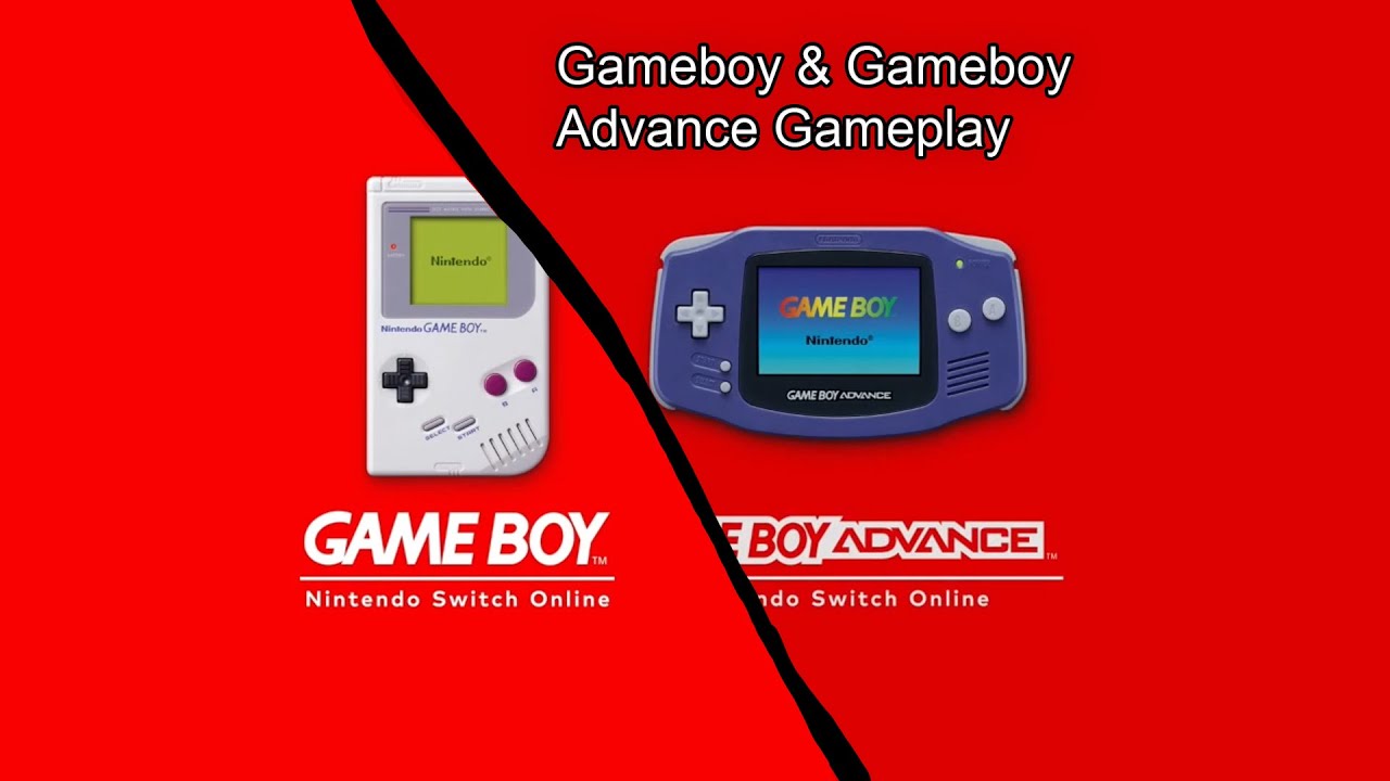Nintendo Switch Online - Gameboy and Gameboy Advance Gameplay - YouTube