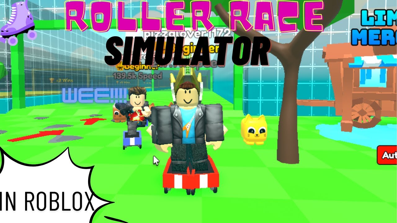 Going As Fast As We Can Roller Race Simulator - YouTube