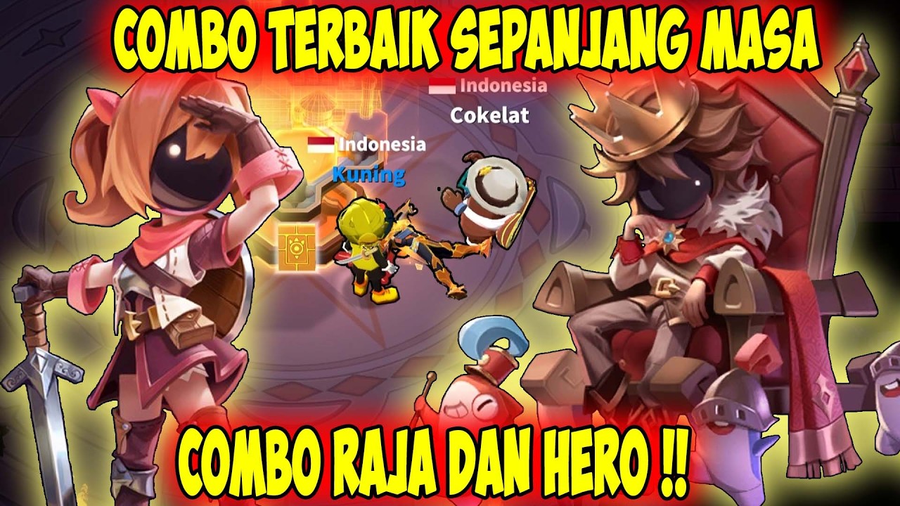 COMBO ABADI HERO DAN RAJA !! IMPOS NYERAH GAK BISA NGEKlLL !! Super Sus ...