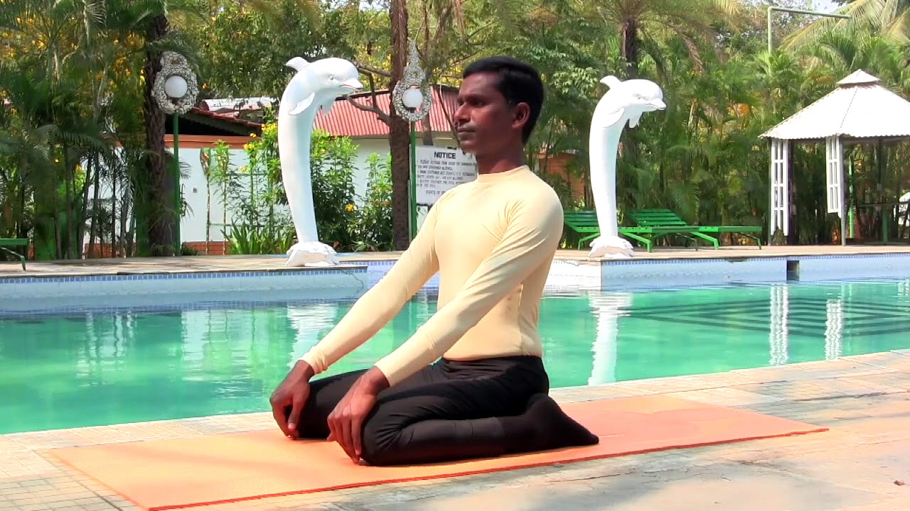 Veerasana (Hero Pose) & Benefits - YouTube