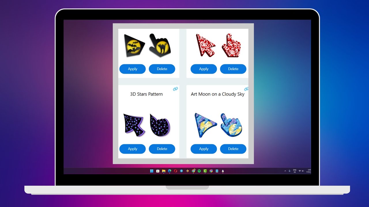 Stylish Mouse Cursor For Windows 10 & 11 - Mouse Cursor me apna photo ...