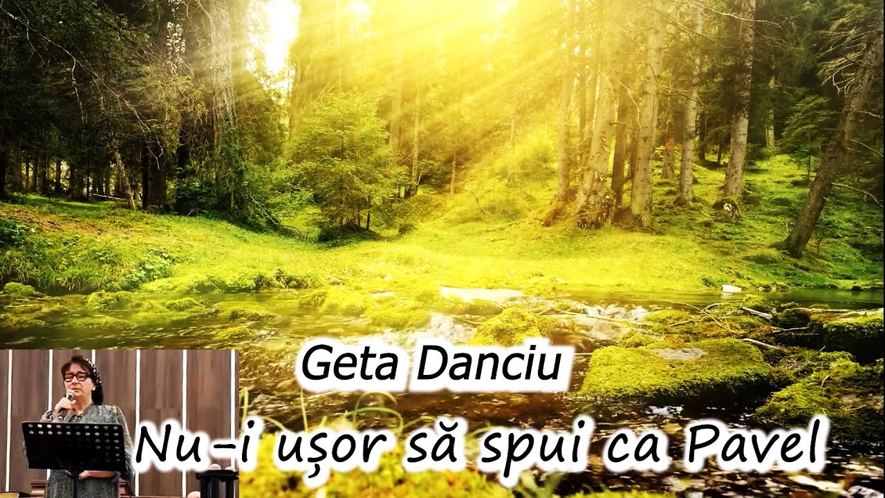 Geta Danciu *Un grupaj de cântări* - YouTube