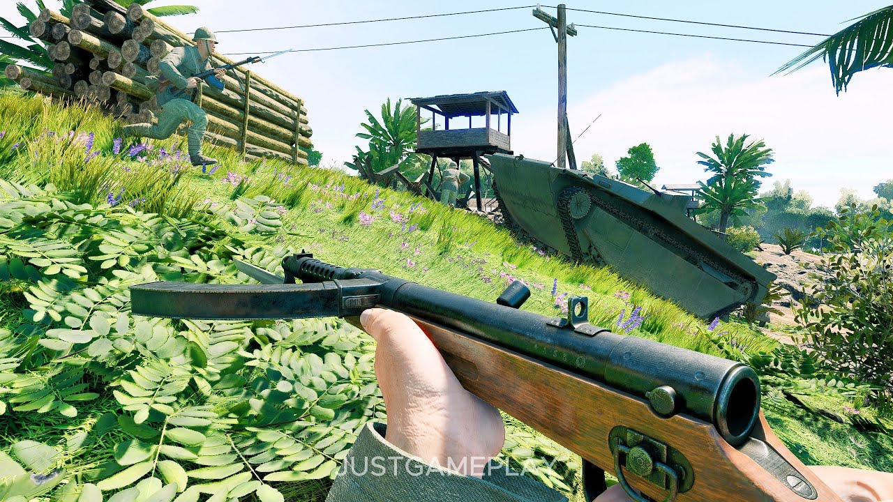 Enlisted: Japan BR 5 Gameplay | Pacific War | Stronger Than Steel # ...