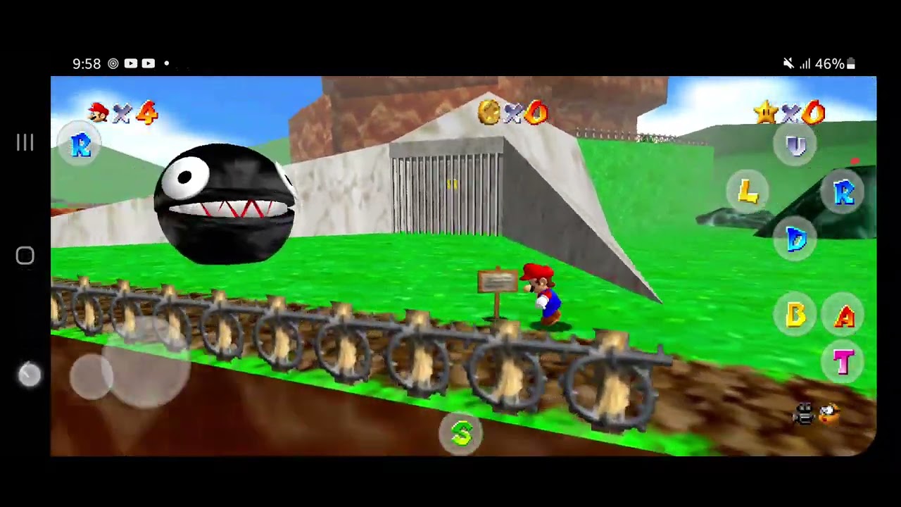 super mario 64 hd mobile port gameplay - YouTube