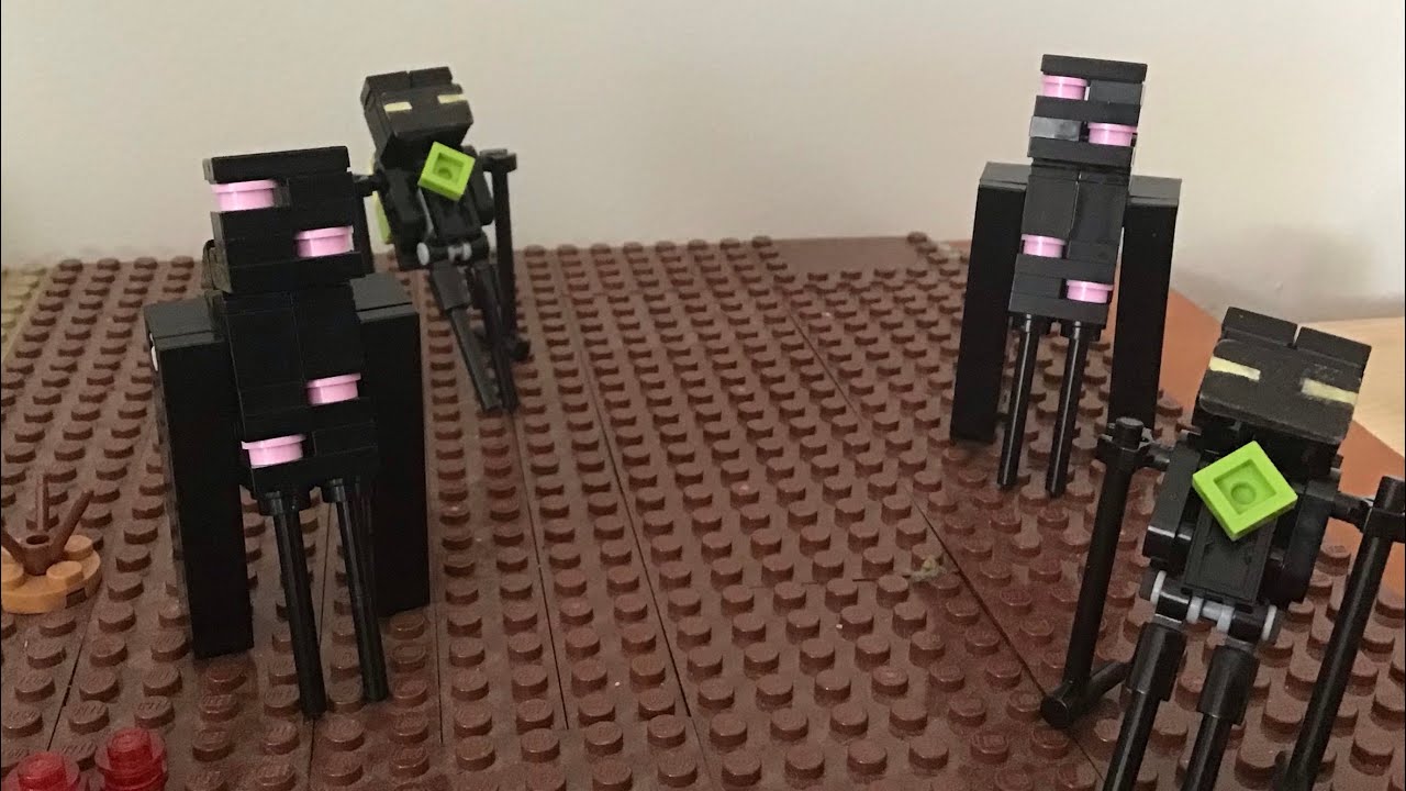 How to built a lego snarling and watchling from Minecraft dungeons ...