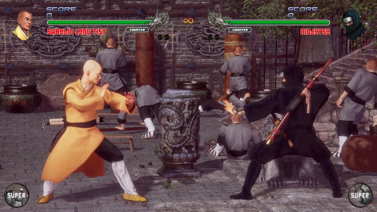 Shaolin vs Wutang 2 : Shaolin Monk vs Ninja - YouTube