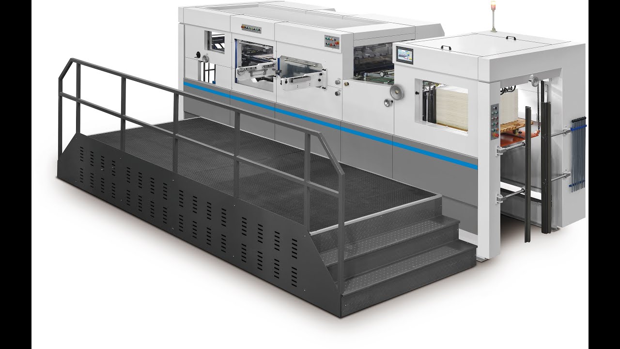 MHC-1060CE Model Automatic Flatbed Die Cutting Machine - Keepon ...