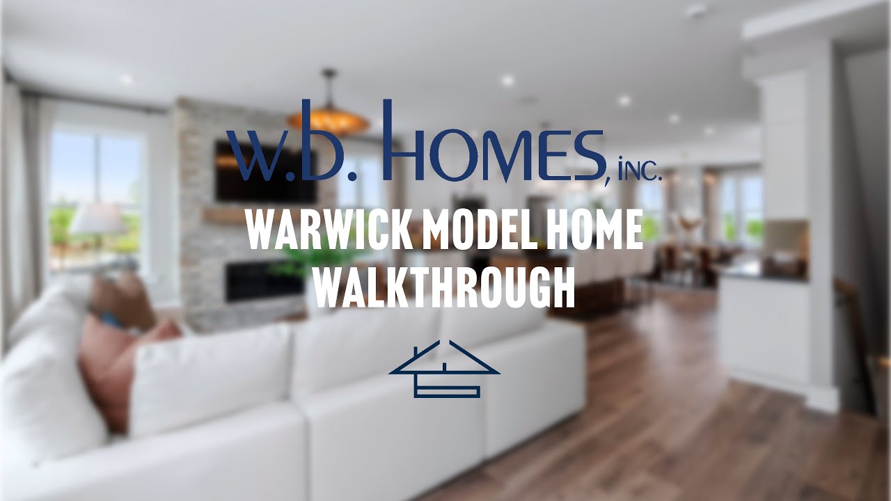 Warwick Model Home Walkthrough - YouTube