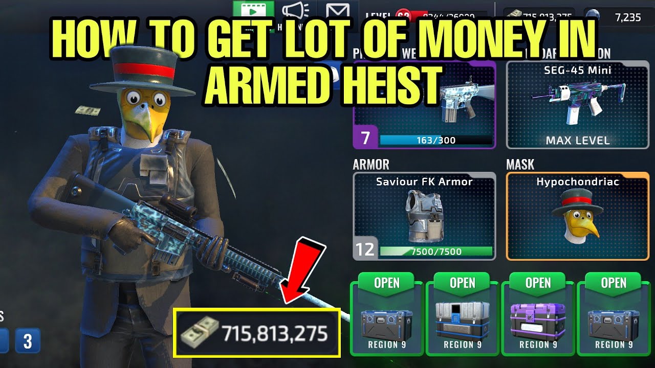 How To Get Unlimited Money/ Cash In Armed Heist ( No Hack/ Mod Apk ...