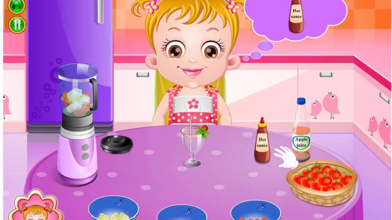 Cooking games, cooking school, Baby games, baby hazel tomato farming ...