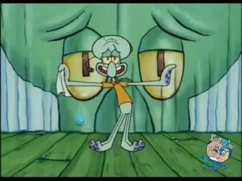Calamardo que llora | Bob Esponja - YouTube