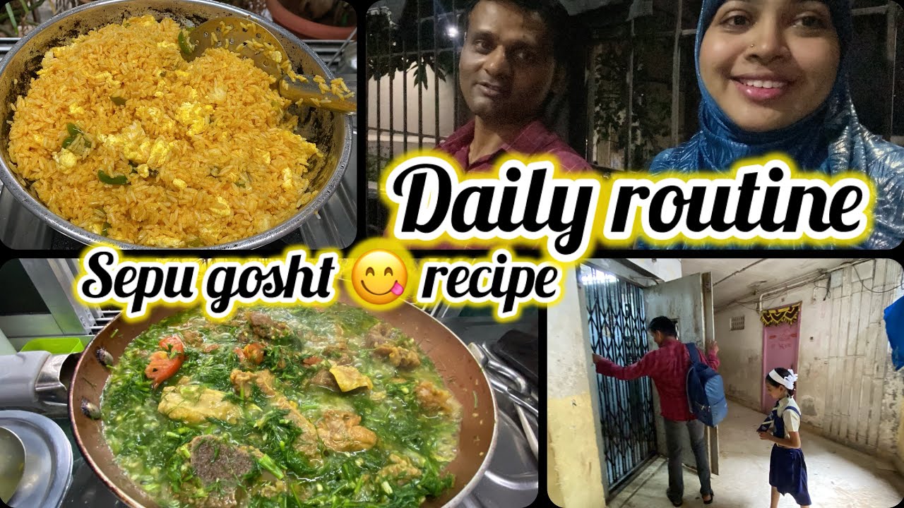 Vegetable shopping || frid rice 🍚 recipe 😋daily routine sepu gosht ...
