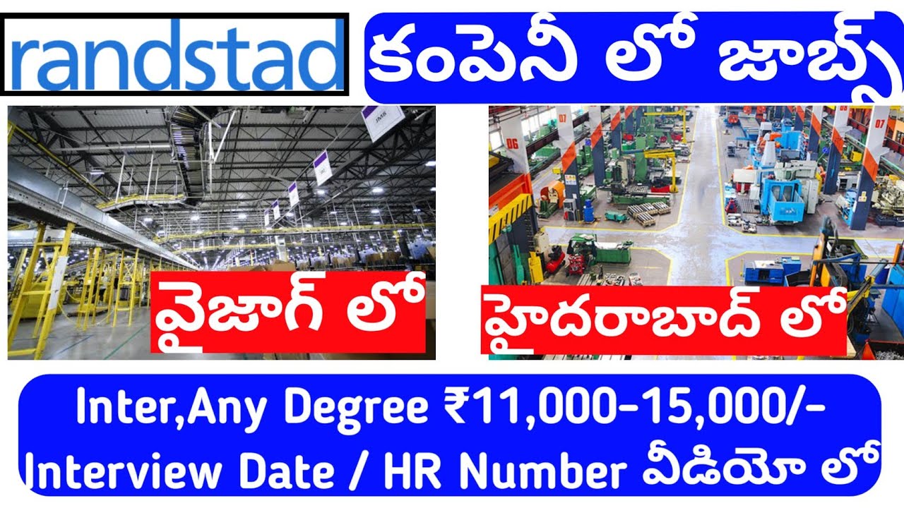 Randstad India Pvt Ltd recruitment 2021 |Job vacancy 2021 Randstad ...