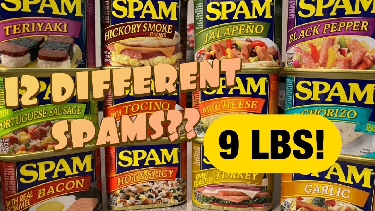 12 DIFFERENT KINDS OF SPAM 9 LBS | SODIUM OVERLOAD | WHY DO YOU PEOPLE ...