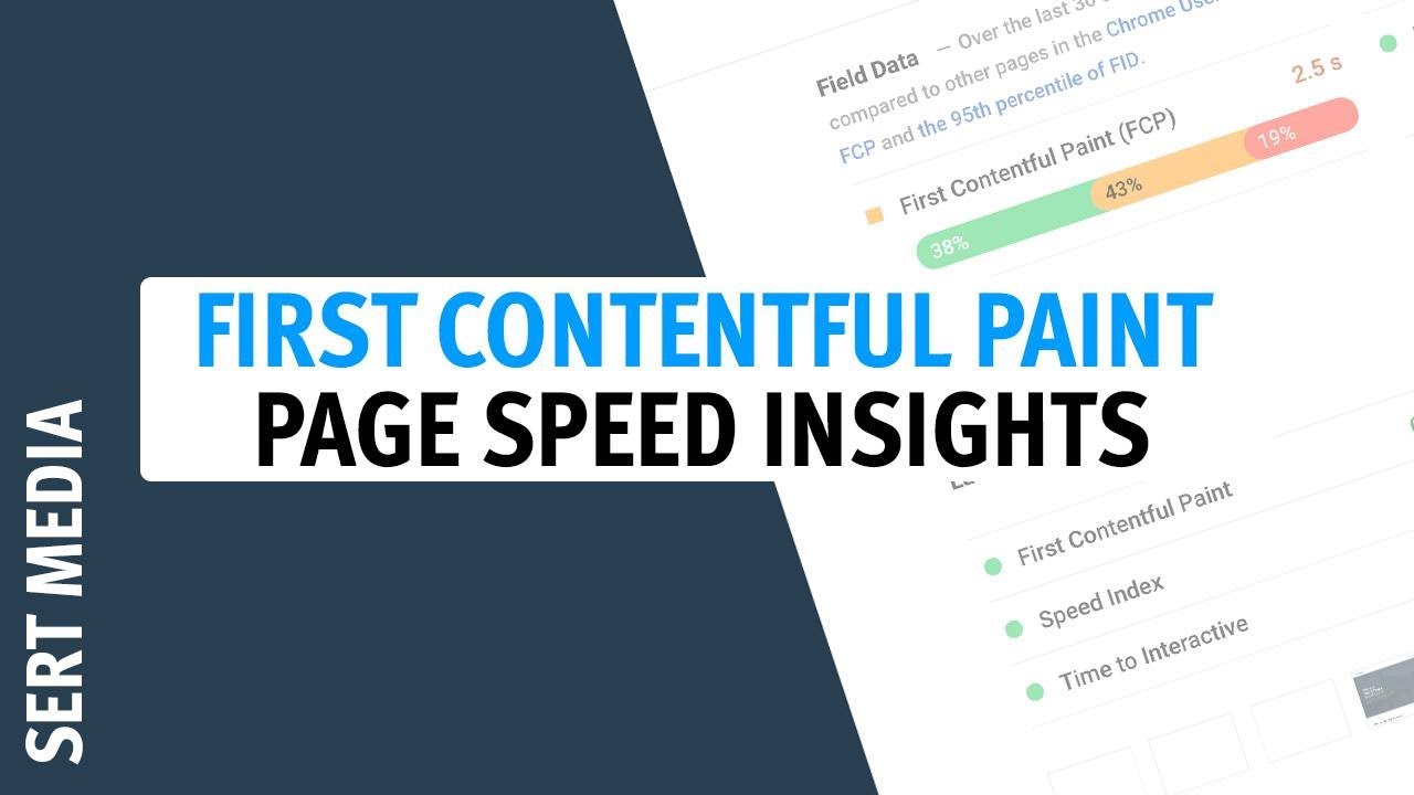 Page Speed Insights - What Is First Contentful Paint - YouTube