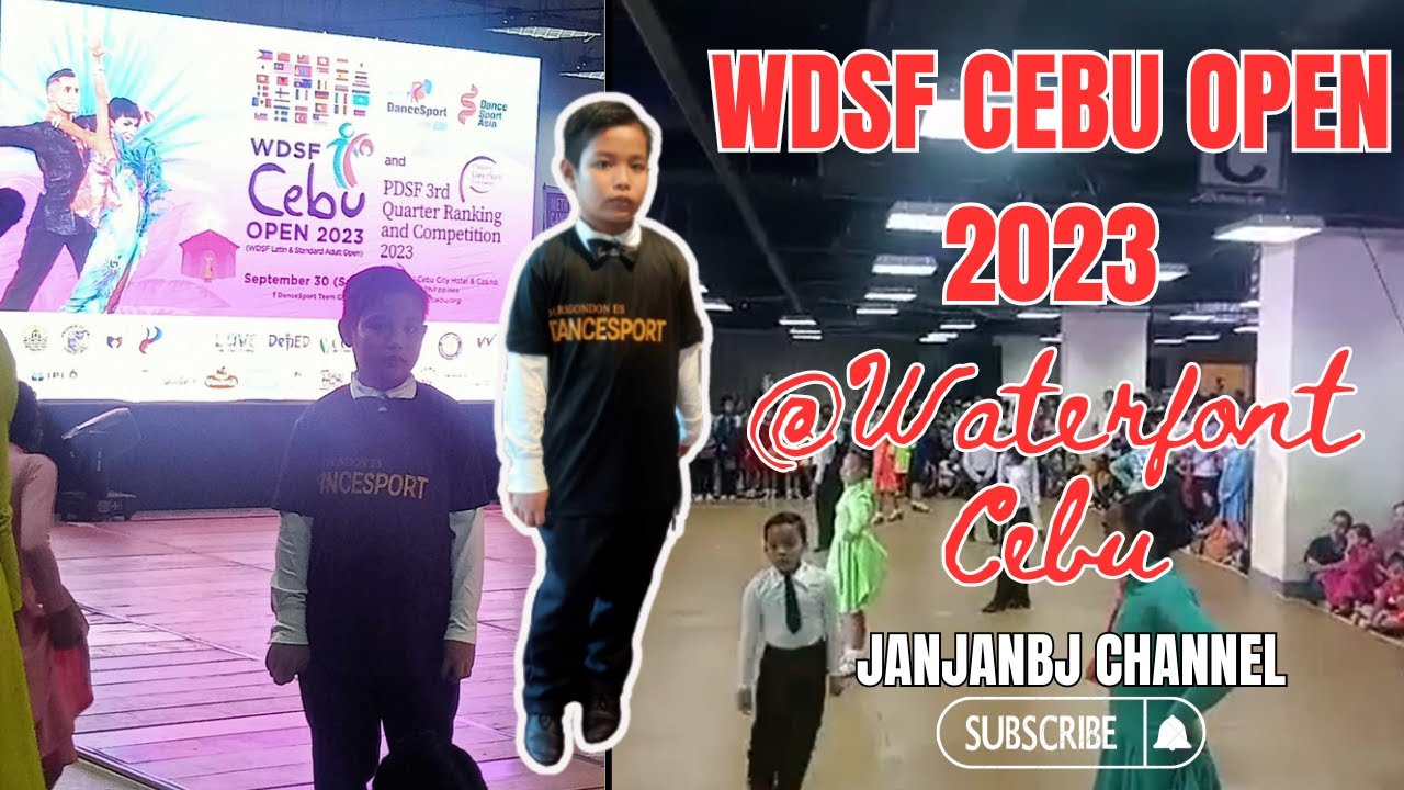 WDSF CEBU 2023 HELD AT WATERFRONT CEBU/ JANJANBJ CHANNEL/ - YouTube