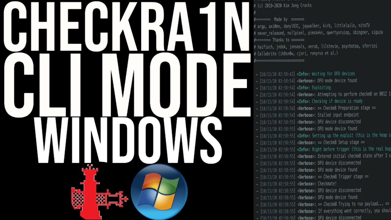 Run Checkra1n Without Usb On Windowscheckra1n Windows How To Jailbreak