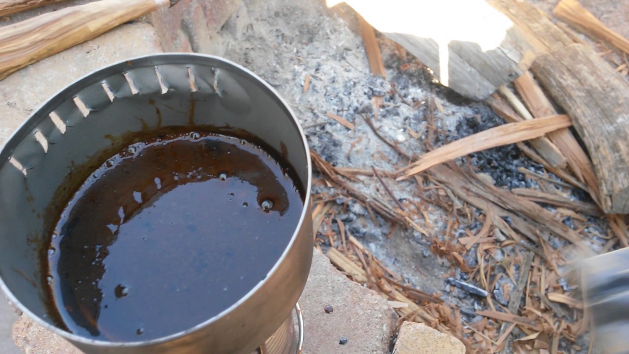 Pine Pitch Glue and Hafting an Arrowhead for Flint and Steel Survival ...
