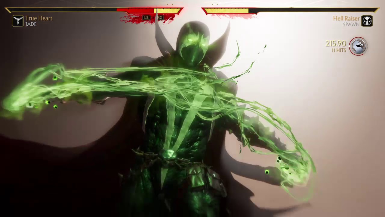 Mortal Kombat 11 Jade vs Spawn - YouTube