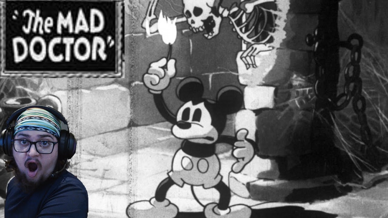 Mickey Mouse - The Mad Doctor (1933) - First Time Watching - Pluto gets Kidnapped? - YouTube