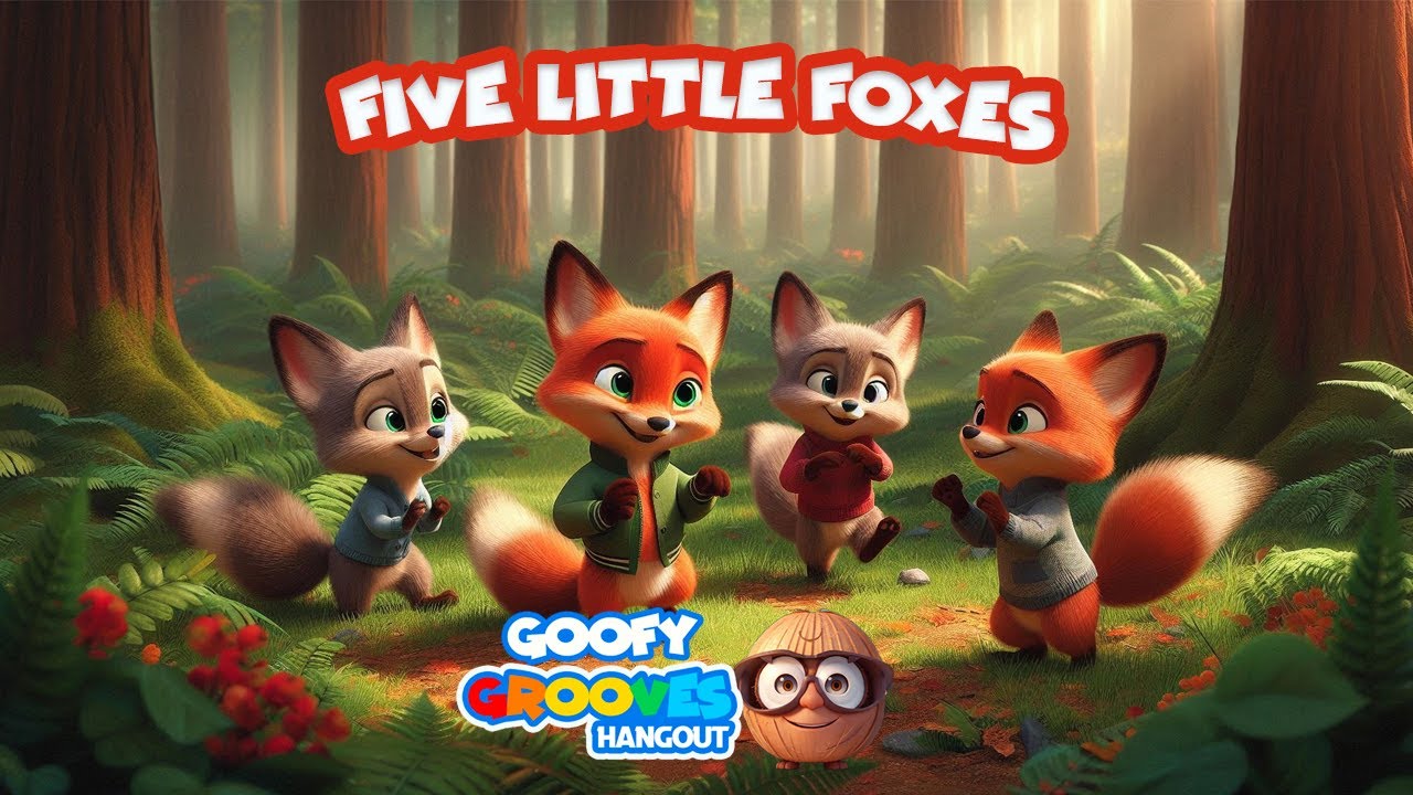 "Five Little Foxes - Fun Counting Song for Kids!" - YouTube