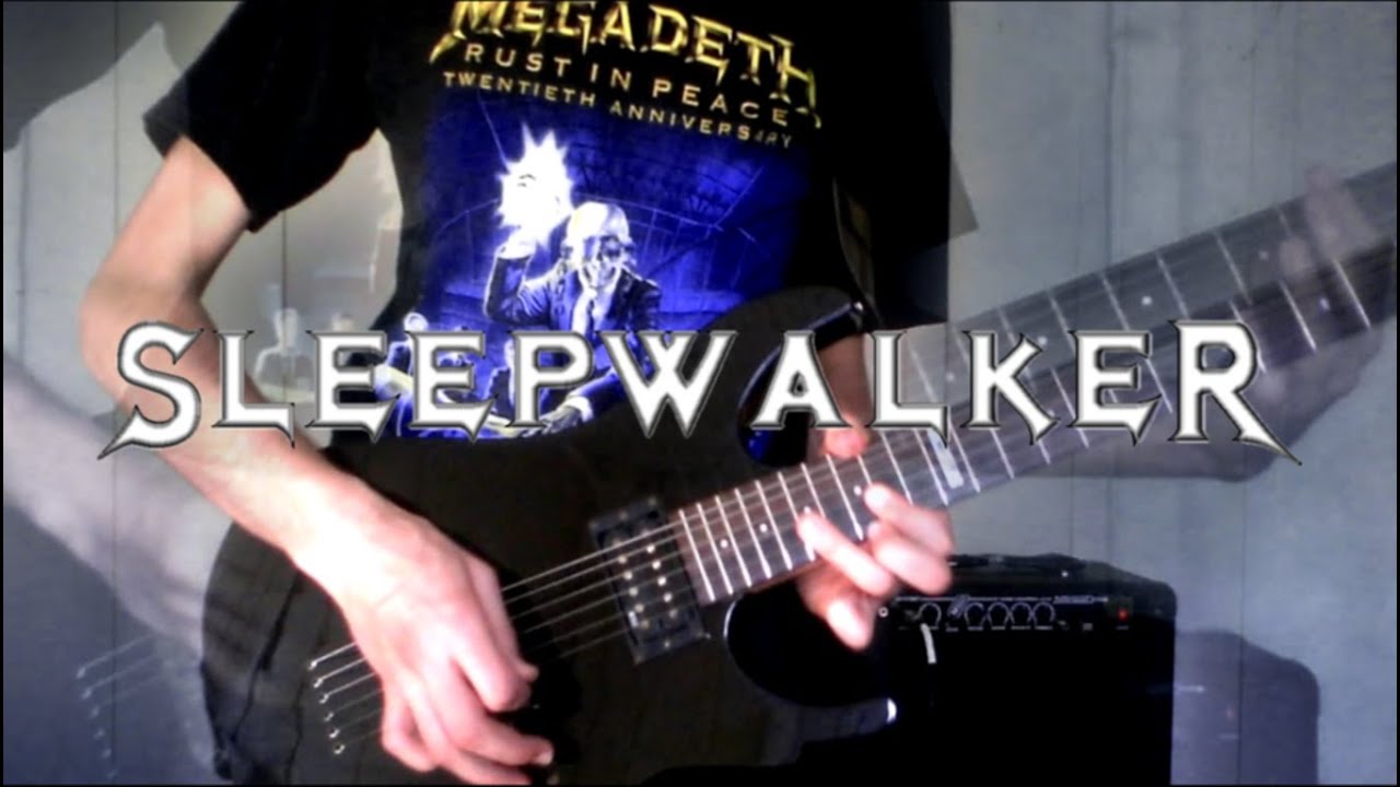 Megadeth - Sleepwalker (guitar cover) - YouTube